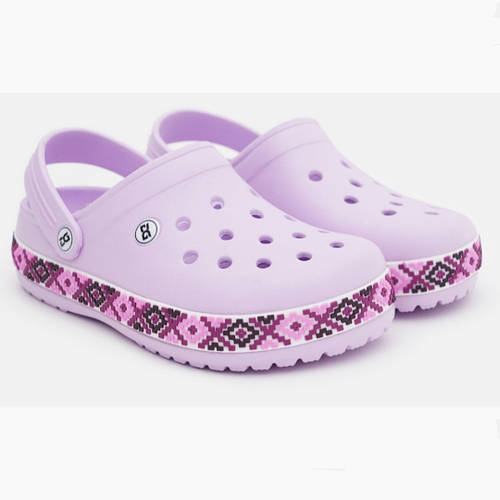 Купить Кроксы сабо (crocs аналог) женские Dago фиолетовый, цена 399 ...