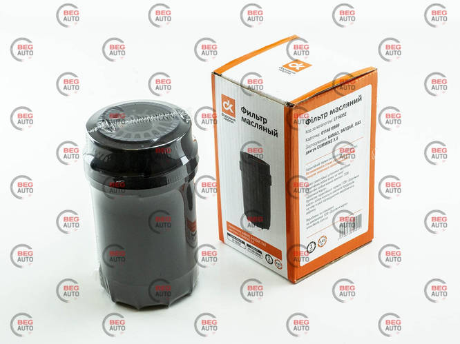 Фильтр масляный ГАЗ-33106 Валдай, 3309 дв.Commins 3.8 (Fleetguard ...