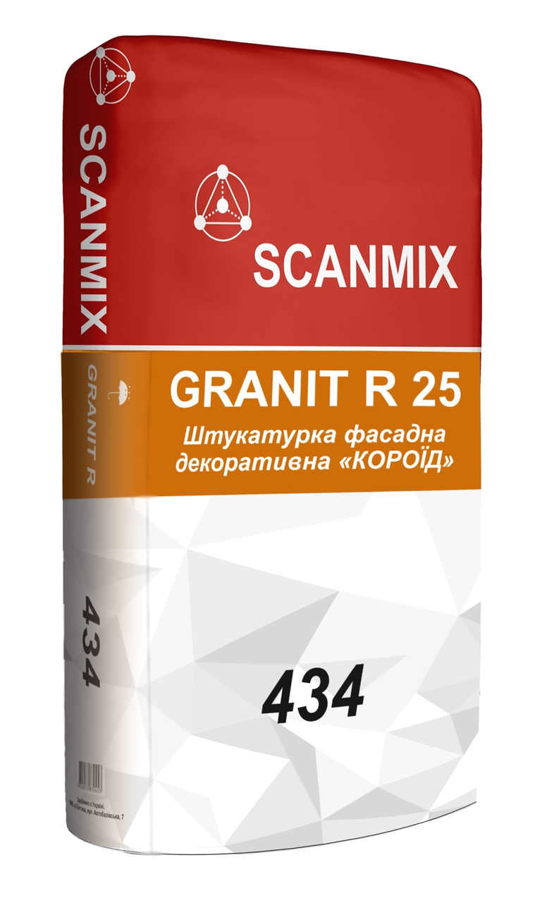 SCANMIX - 434 GRANIT R25 Короед — в Категории "Штукатурка" на Bigl.ua (1934088725)