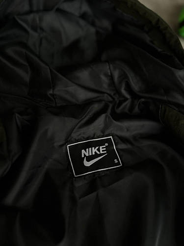 Купить Мужская ветровка Nike хаки с белым осенняя Куртка Найк из ...