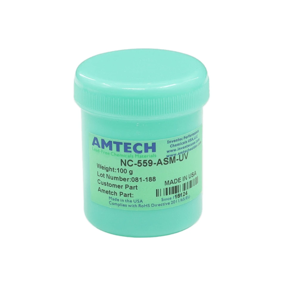 Купить Флюс-гель для пайки BGA AMTECH NC-559-ASM-UV USA безотмывочный ...