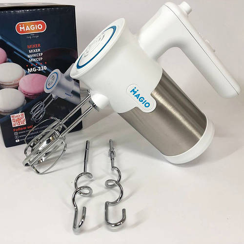 Купить Миксер ручной Magio MG-230, мощный миксер, миксер блендер ручной, бытовые миксеры ...
