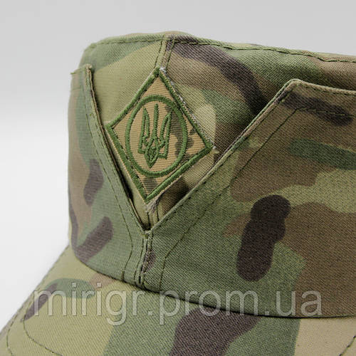 Армійська кепка Мазепинка мультикам ЗСУ (ЗСУ), тактична кепка з Гербом ...