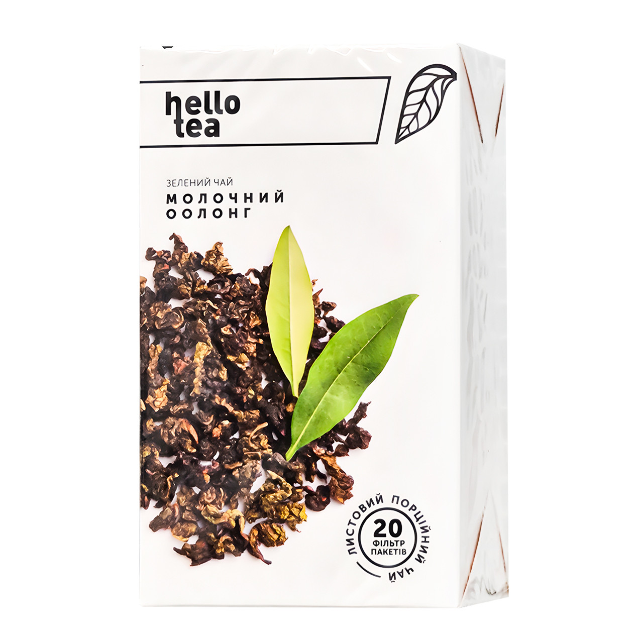 Чай Hello Tea Молочный Оолонг 20 пакетов (ID#1935420457), цена: 59 ...