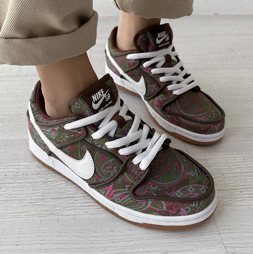 Купить Nike SB Dunk Low Paisley Brown 36, цена 2500 ₴ — Prom.ua (ID ...