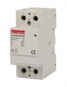 Купить Контактор модульний E.Next e.mc 2p 40A 2NO 220В, цена 633 ...