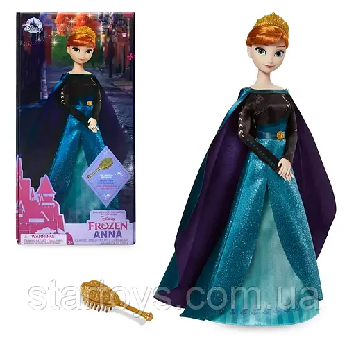 Лялька Принцеса Анна Дісней 2023 Anna Classic Doll Frozen Disney Store ...
