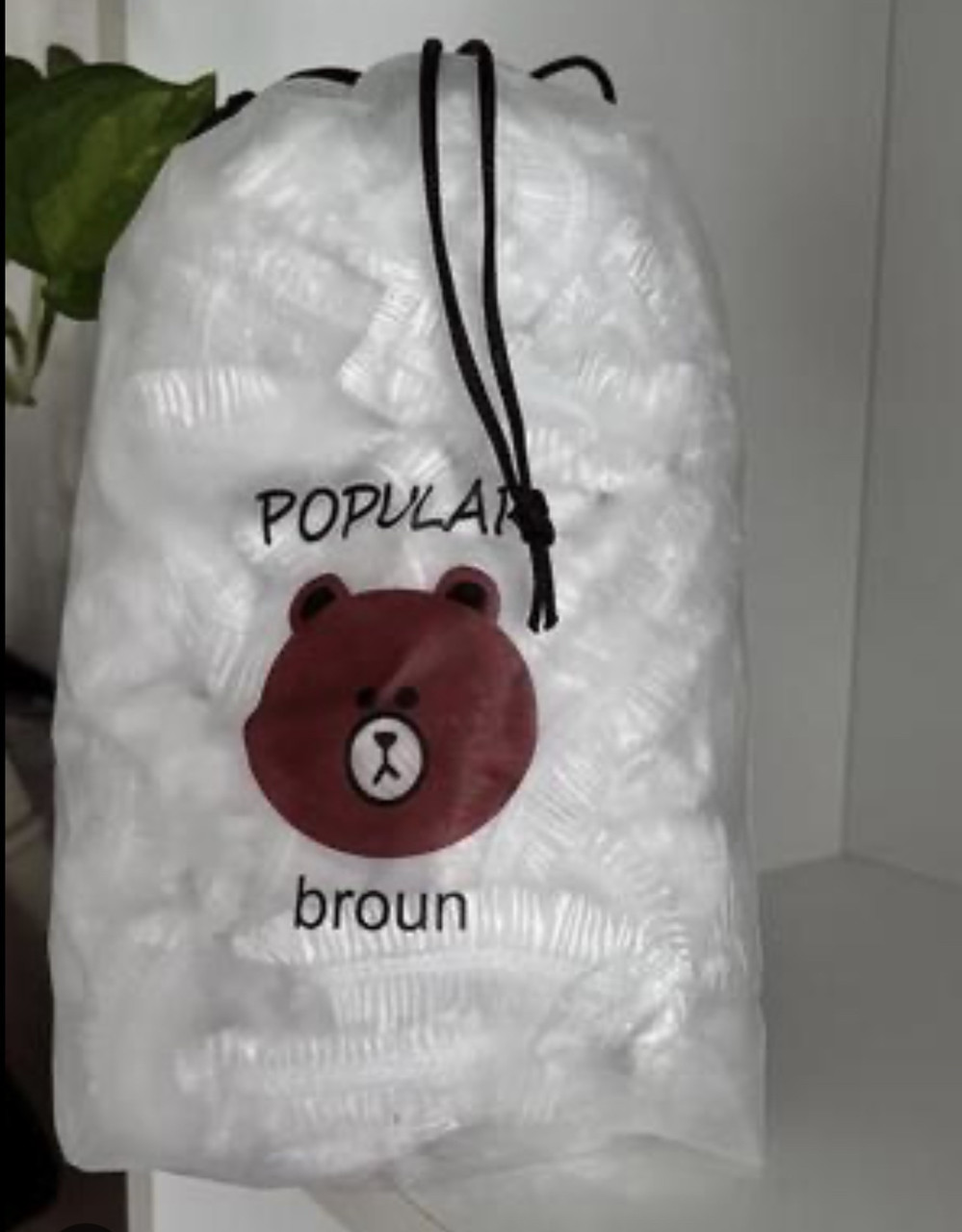 Купити Харчові пакети-кришки на гумці Popular Broun, 100 шт., ціна 90 ...