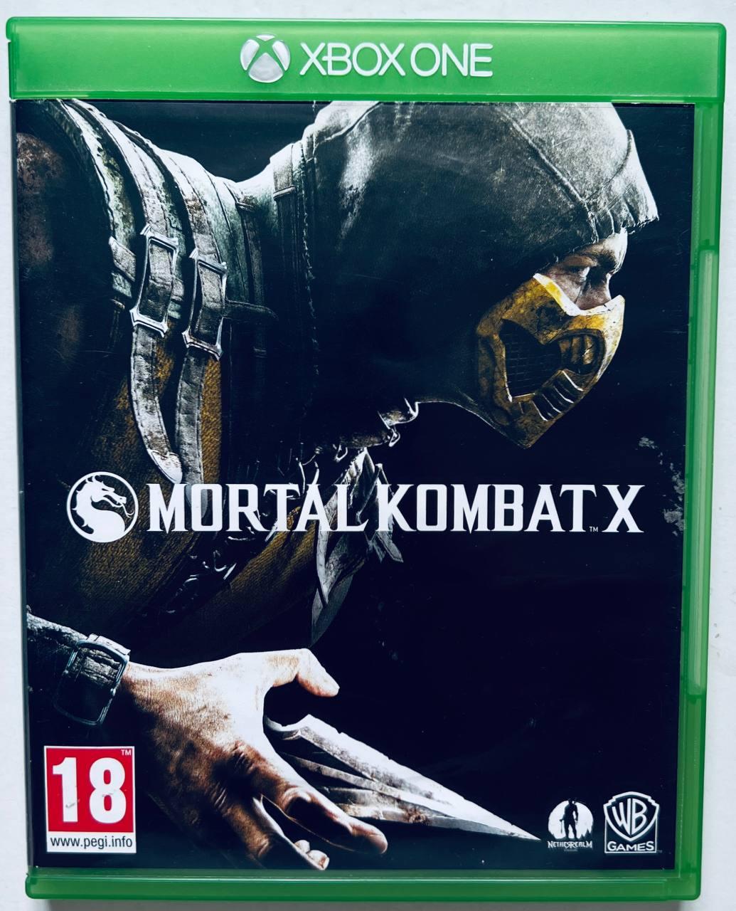 Mortal Kombat X, Б/У, русские субтитры - диск для Xbox One (ID ...