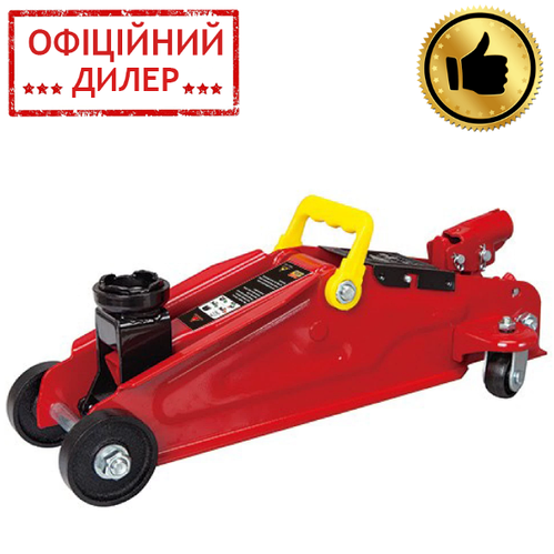 Домкрат подкатной 3т GTM T830020 гидравлический (135 - 400 мм) для авто ...