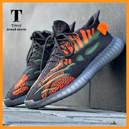 Купить Мужские Кроссовки Адидас Изи Буст в стиле ADIDAS Серые (размеры ...