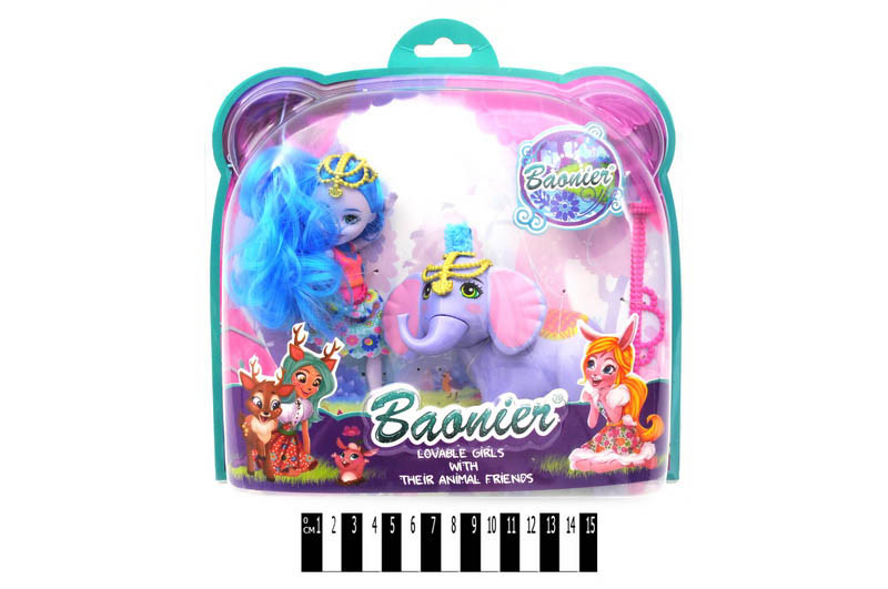 Игровой набор "Enchantimals", кукла Катерина и слон Антик (ID ...