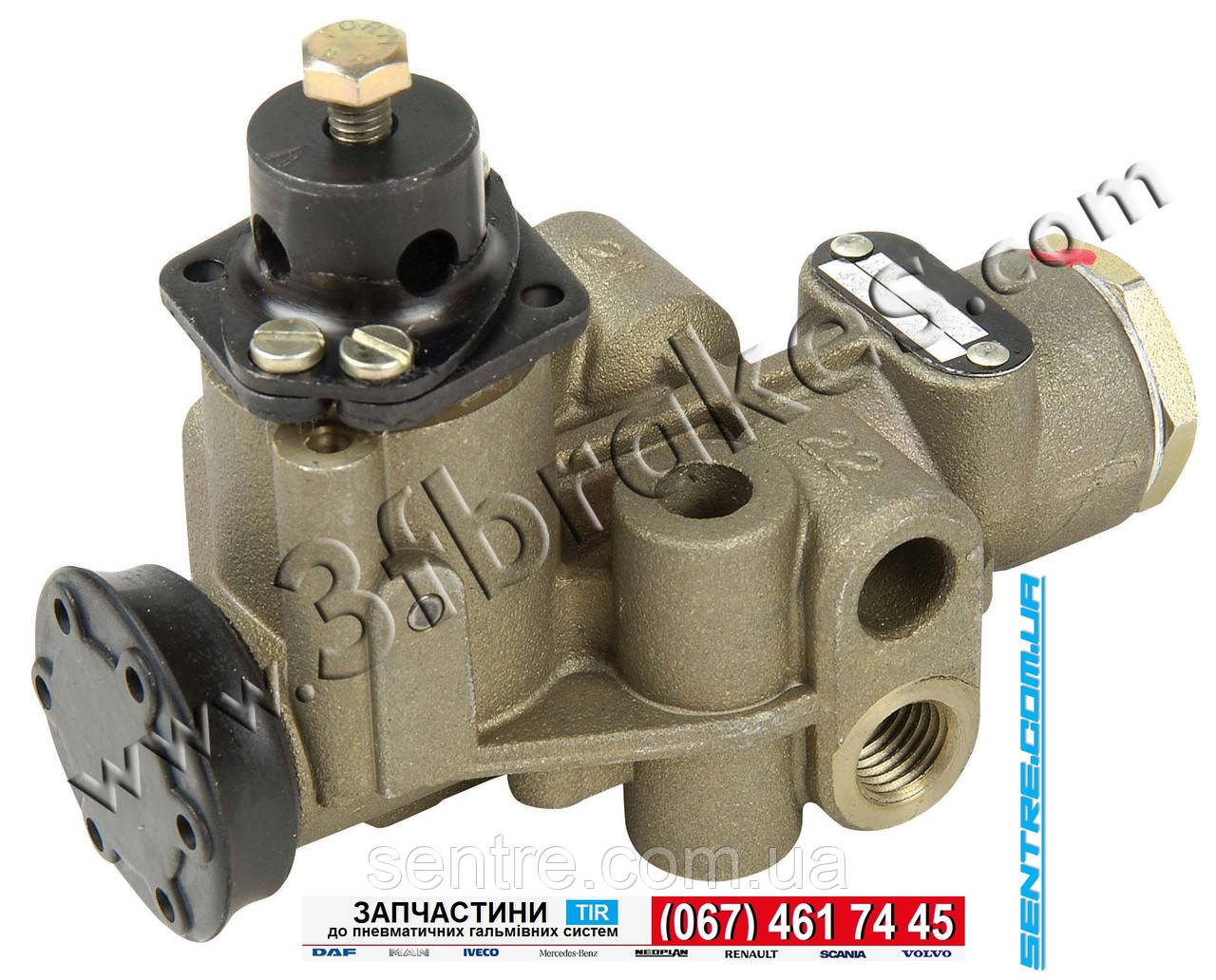 Кран рівня підлоги причіпу Fruehauf, Trailor, DAF, Renault 4640023300 ...