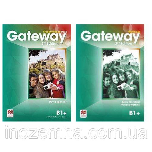 Купить Gateway 2nd Edition B1+ Student's Book Premium Pack + Workbook (комплект), цена 965 ...