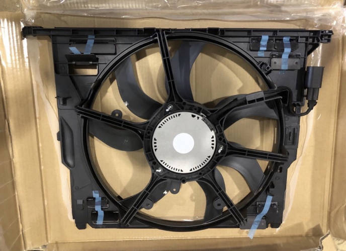 Купить Вентилятор в сборе(диффузор) F01/F02 (17417589028/ 17427589028 ...