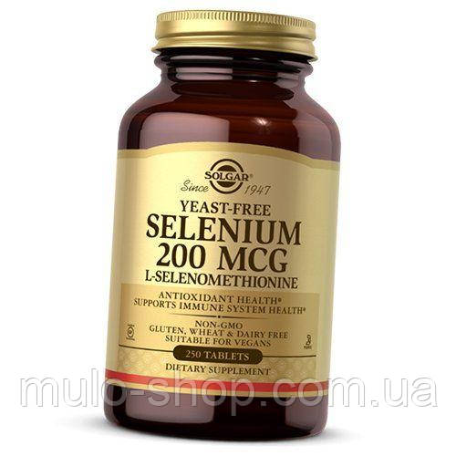 Купить Селен Бездрожжевой L-Селенометионин Yeast-Free Selenium 200 ...