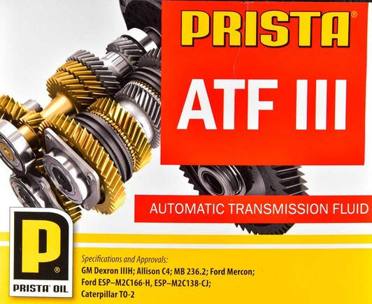 Купити Prista ATF III, 20 л синтетична трансмісійна олива, ціна 3940 ...