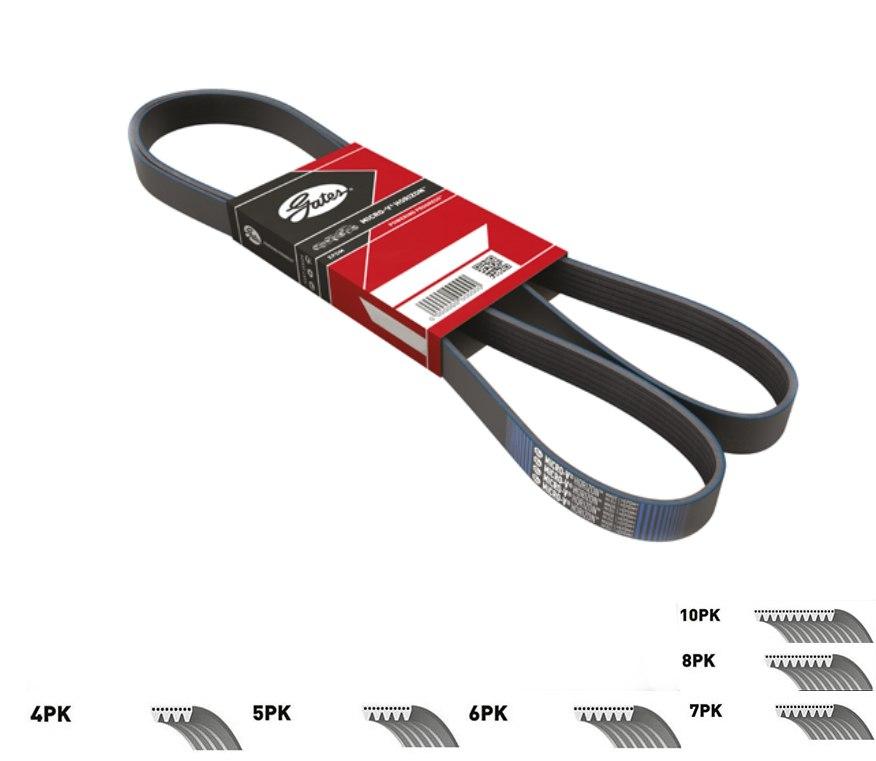 Ремень поликлиновый/ручейковый Gates 5PK1005 (ID#861648632), цена: 298 ...
