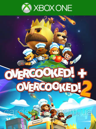 Купити Overcooked! + Overcooked! 2 (Xbox One) - Xbox Live Key ...