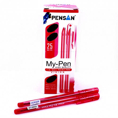 Ручка My-Pen (червона) (ID#338867298), ціна: 10.83 ₴, купити на Prom.ua