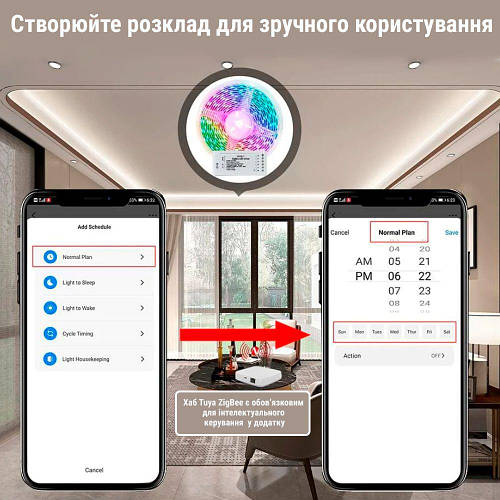 Купити Zigbee RGB+CCT Led контролер Moes (Tuya smart), ціна 1018.60 ₴ - Prom.ua (ID# 1937478081)