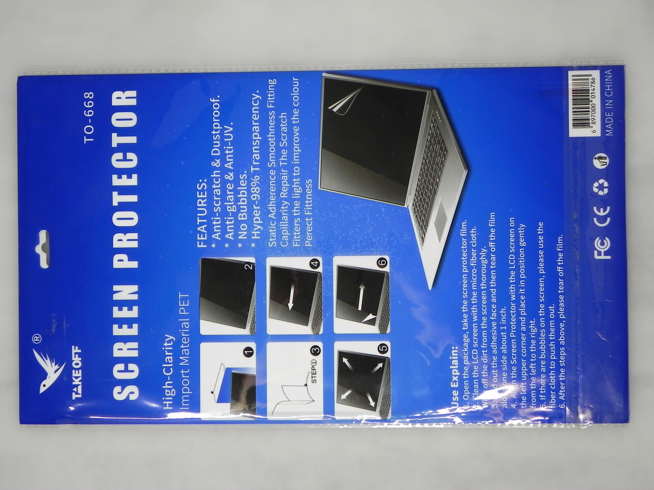 Купить Защитная пленка на экран ноутбука 15,6" Screen Protector 15,6 ...