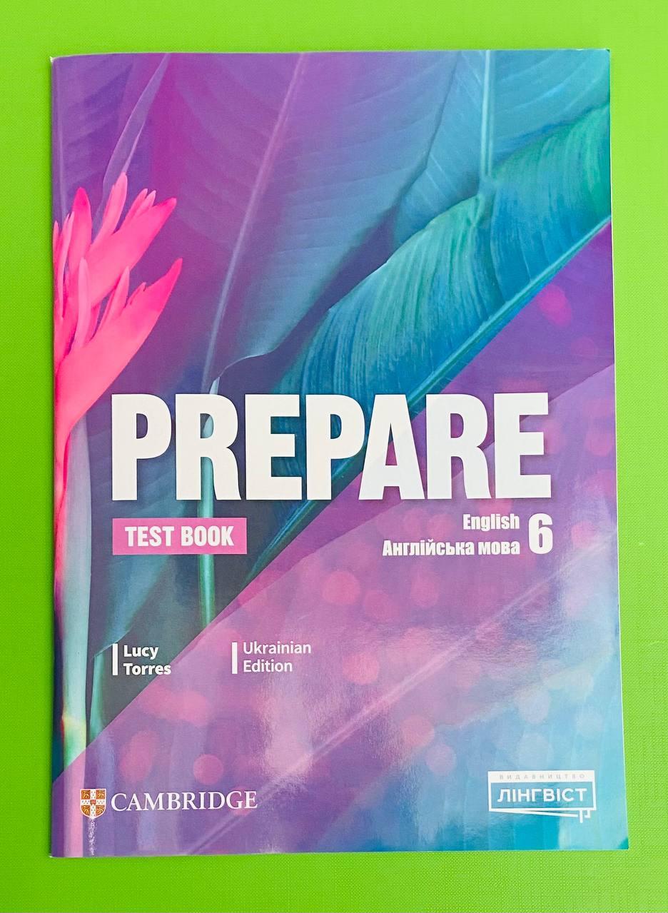 Prepare Test Book 6, Тестовий зошит з англійської мови 6 клас, Lucy ...