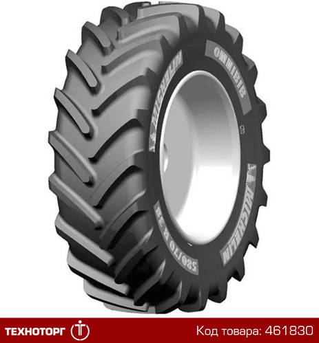 Шина с/х 480/70R34 OMNIBIB 143D Tubeless (Michelin) | 480/70R34 (480/70 ...
