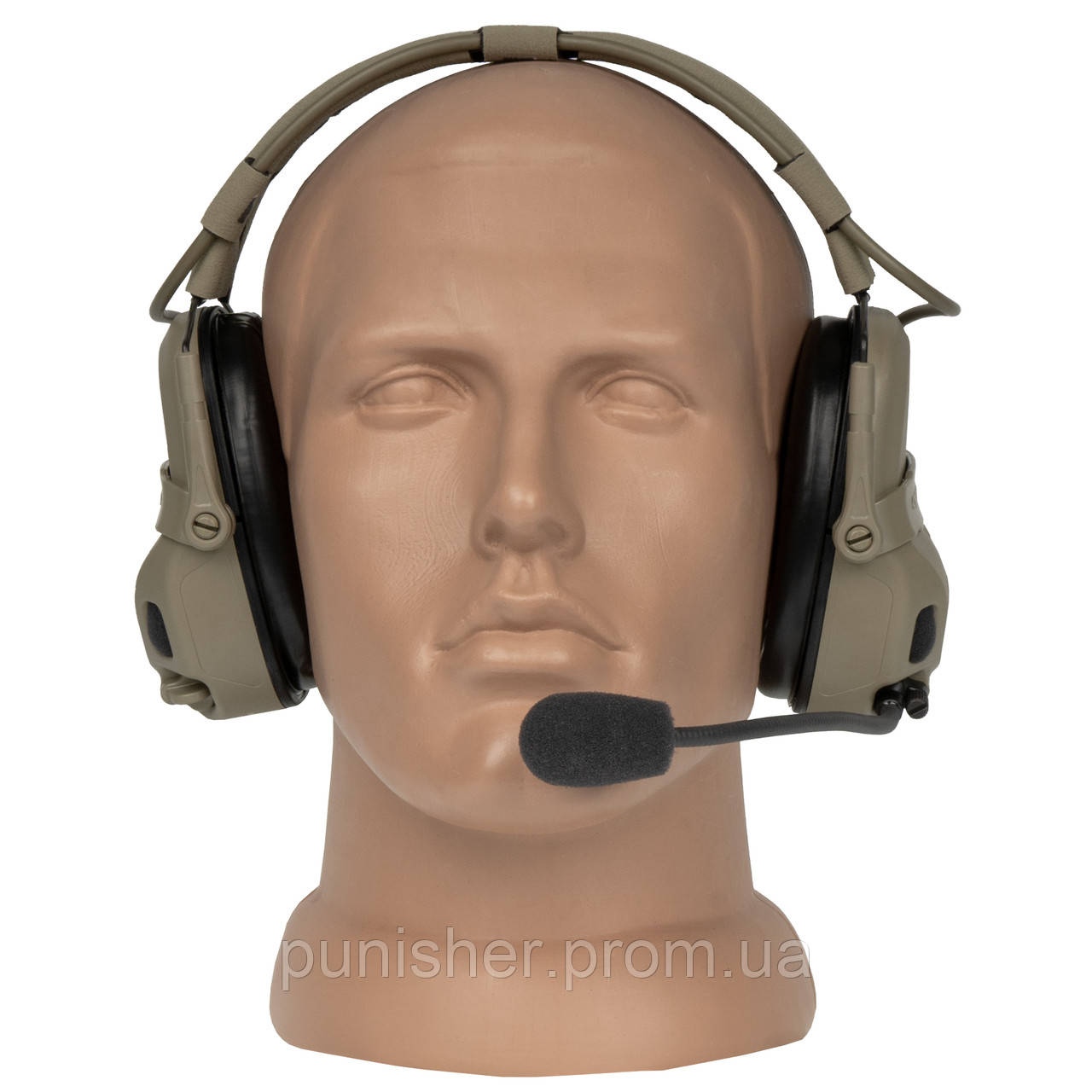 Навушники Ops-Core AMP Headset - Connectorized, Tan — у Категорії "Активні Навушники та Беруші ...