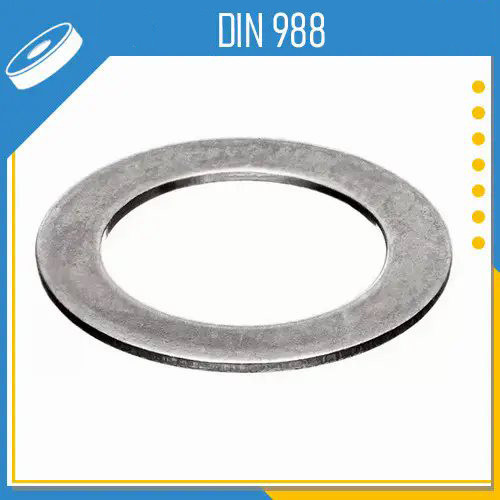 Шайбы DIN 988 регулировочные - купить на сайте производителя "Зевс"