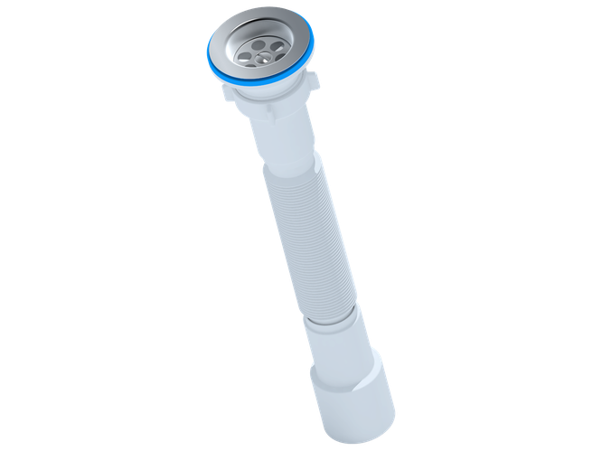 Купить Сифон гофрований ANI-plast G106, 1 1/2" x 40/50 (396-806 мм ...