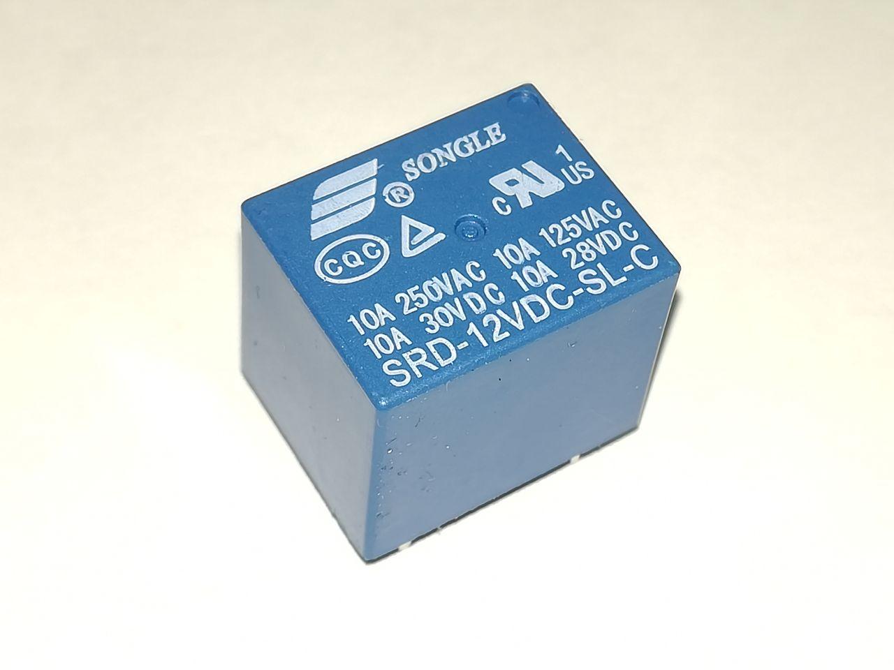 Реле Постоянного Тока Songle SRD-12VDC-SL-C 12В — в Категории "Наборы и ...