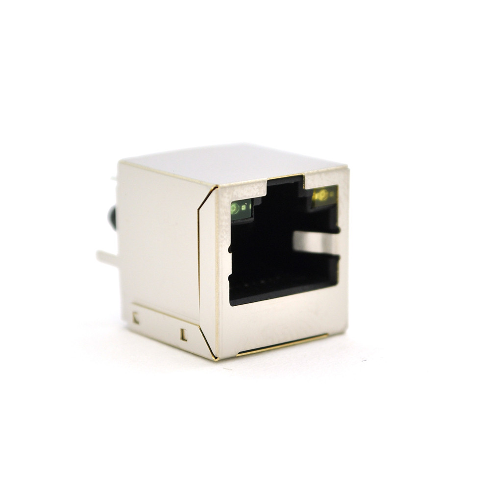 Купити Гніздо RJ45 з інтерфейсом 8P8C, вертикальний, з індикацією, під ...
