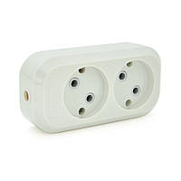 Блок розеток для удлинителя 220V MERLION MBR-2W, 2 гнезда без ...