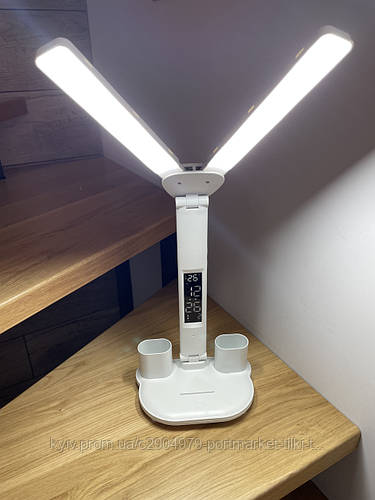 Светодиодная настольная лампа на аккумуляторе многофункциональная с ...