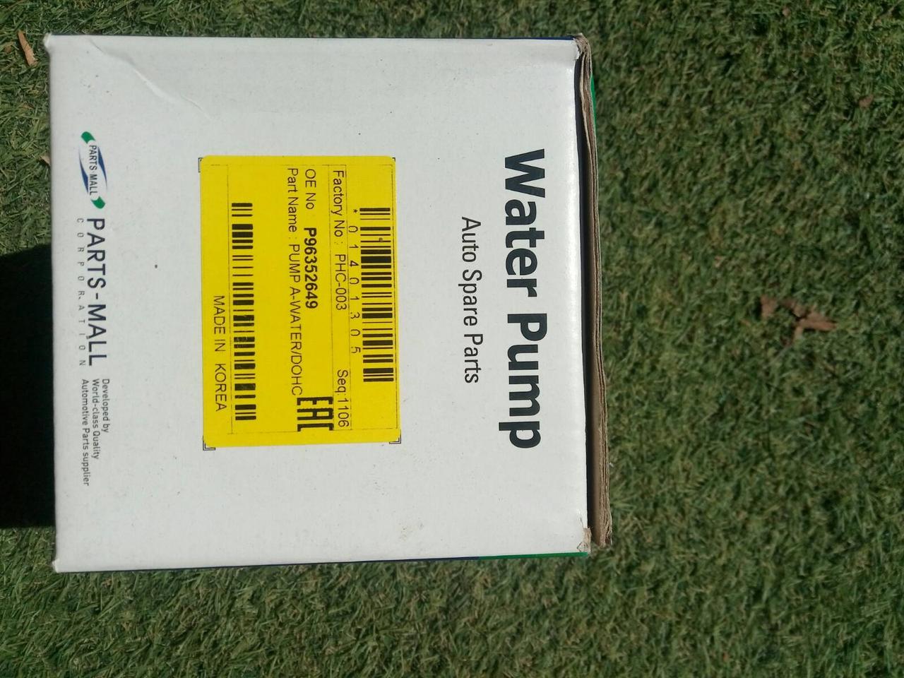 Помпа водяна НАСОС ВОДЯНОЙ LANOS 1.6/NEXIA 1.5 DOHC DAEWOO ESPERO, ціна ...