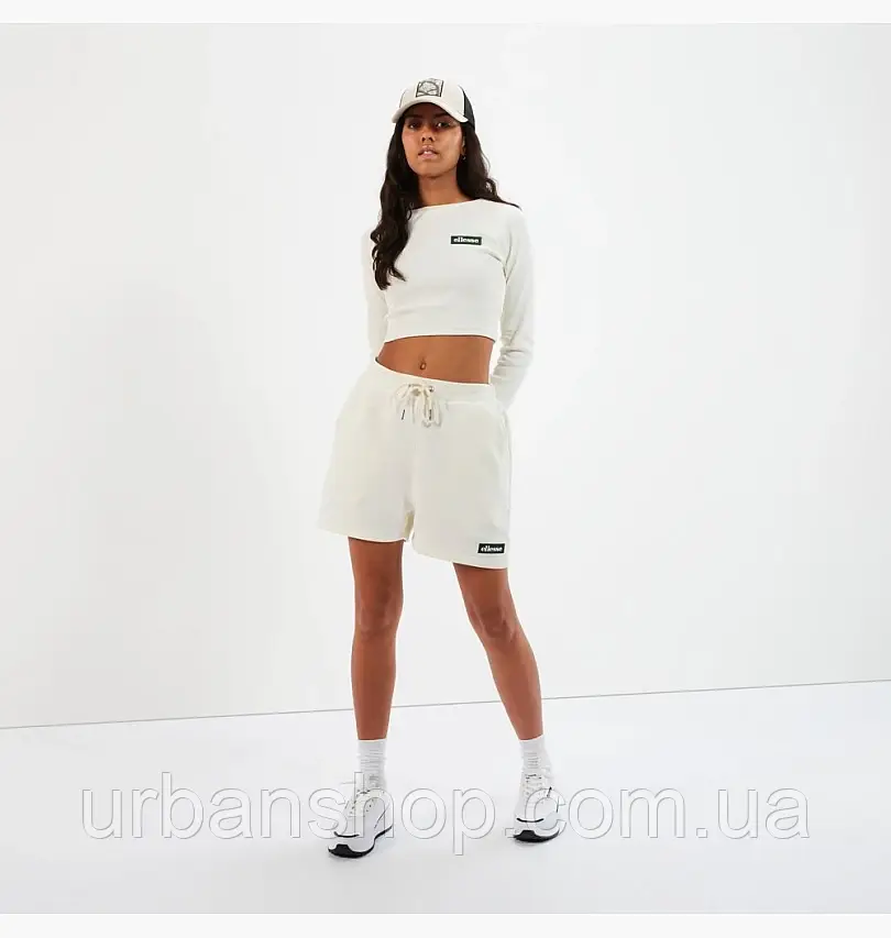 Купить Шорти Ellesse Chelu Crop T-Shirt White SGR17948-904, розмір XXS ...