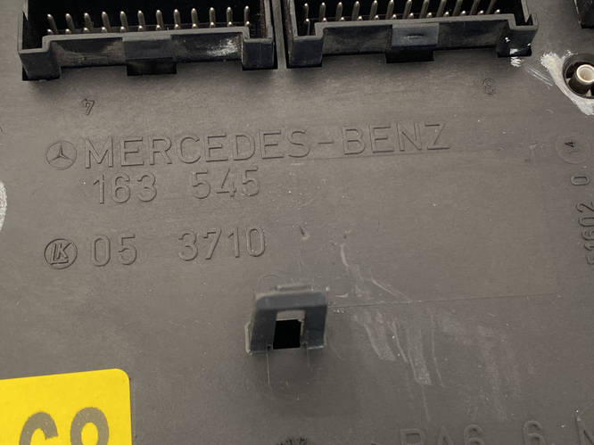 Електронний блок модуль комфорту SAM Mercedes-Benz W163, 1635452532 (ID ...