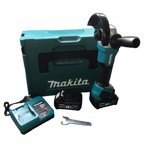 Купити Акумуляторна болгарка Makita Ø100, 36V, 8А | УШМ Макіта в кейсі ...