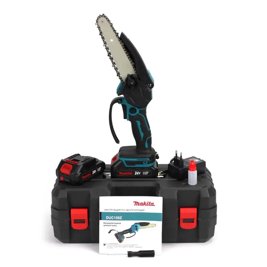 Аккумуляторная Мини Пила Makita DUC155Z (24V, 5AH) АКБ Веткорез Макита ...