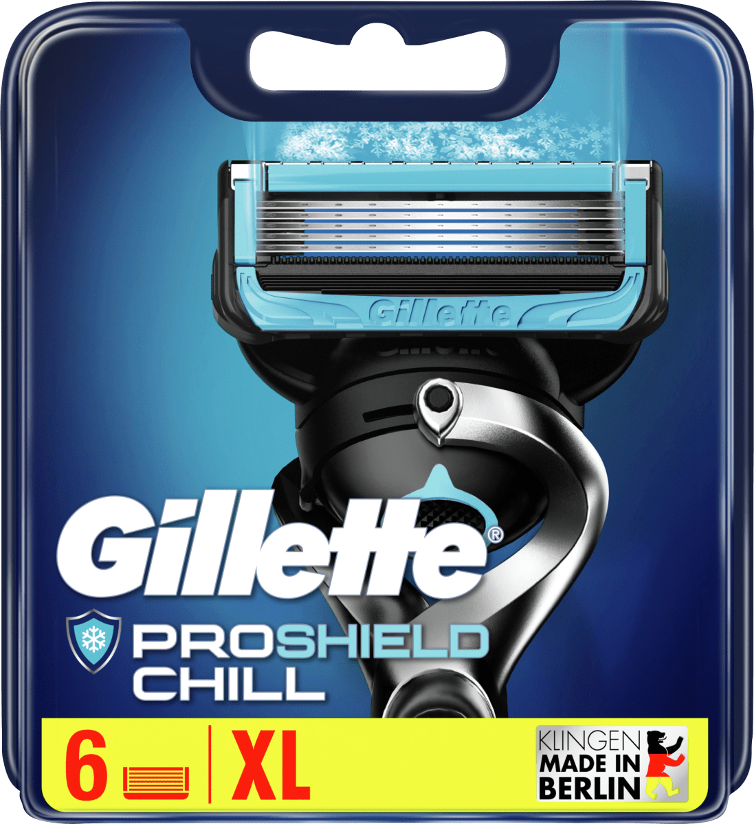 Купить Лезвия Gillette Fusion5 ProShield Chill 6шт. Оригинал (джилет ...