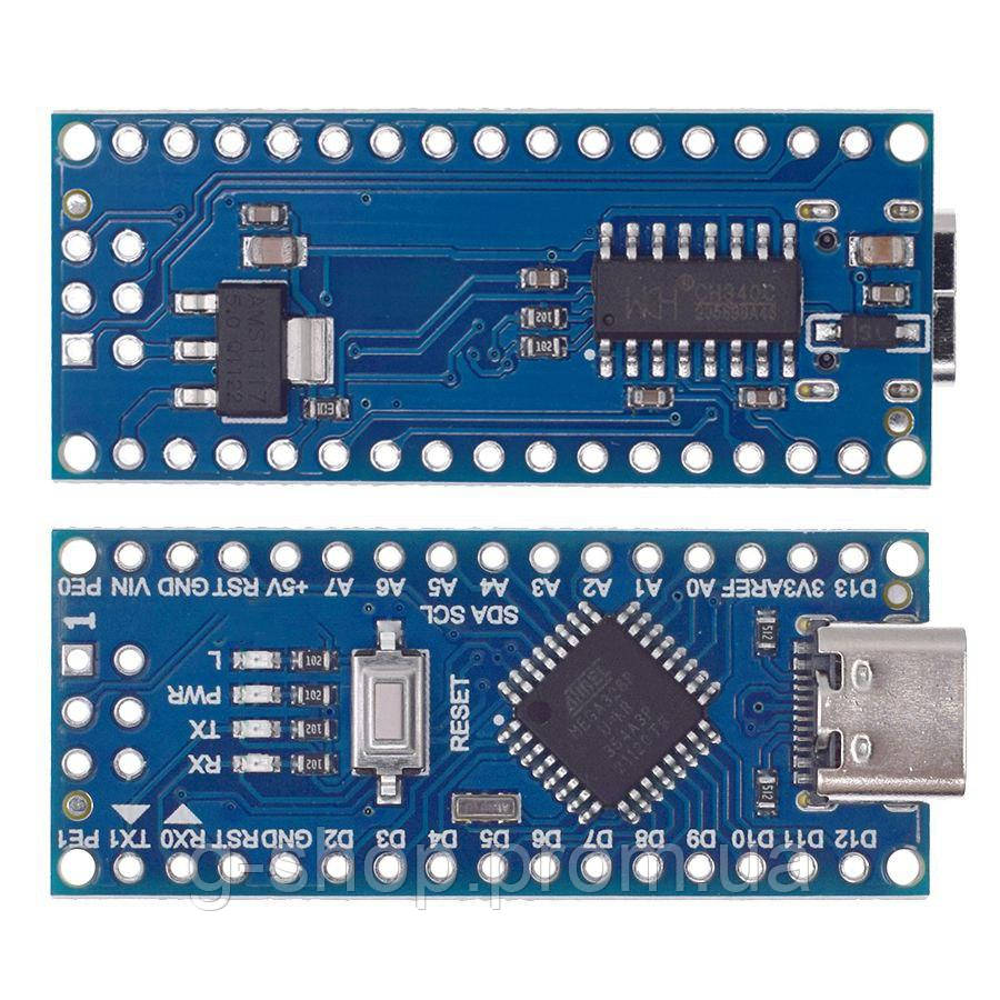 Arduino NANO V3 (Atmega 328P CH340) USB Type C (ID#1930553946), ціна ... Arduino NANO V3 (Atmega 328P CH340) USB Type C (ID#1930553946), ціна ...