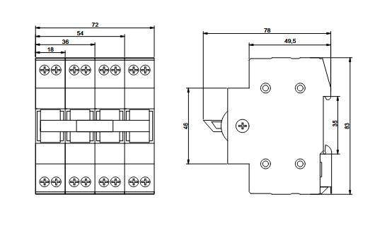 Переключатель нагрузки FSD2 2P 32A 1-0-2 ( FSD22032 ) (ID#1939436104 ...