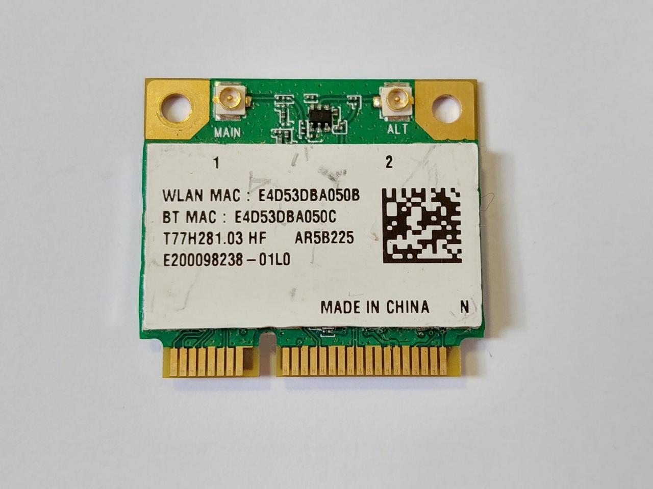 Купити Б/В Wi-Fi модуль, мережева карта до ноутбука Atheros AR5B225 ...