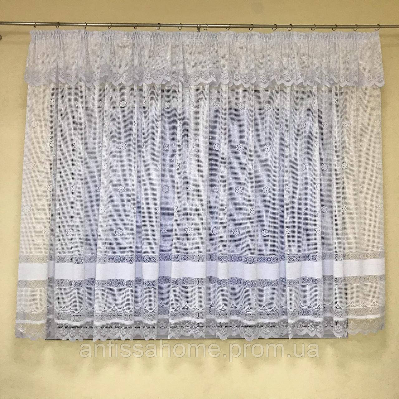 Купити Тюль сітка на кухню занавіска для кухні ціна 850 ₴ Prom Ua Id 1939527097