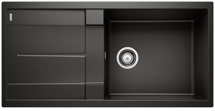 Купити Раковина BLANCO Metra XL 6 S 525930 Чорний + Змішувач BLANCO ...