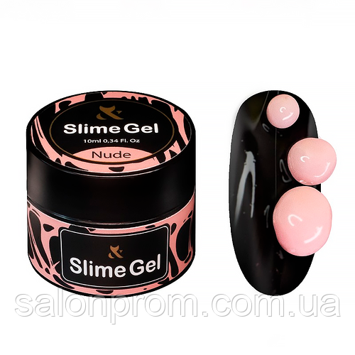 FOX Slime Gel Nude гель-гумка для об'ємного дизайну, 10 мл (ID ...