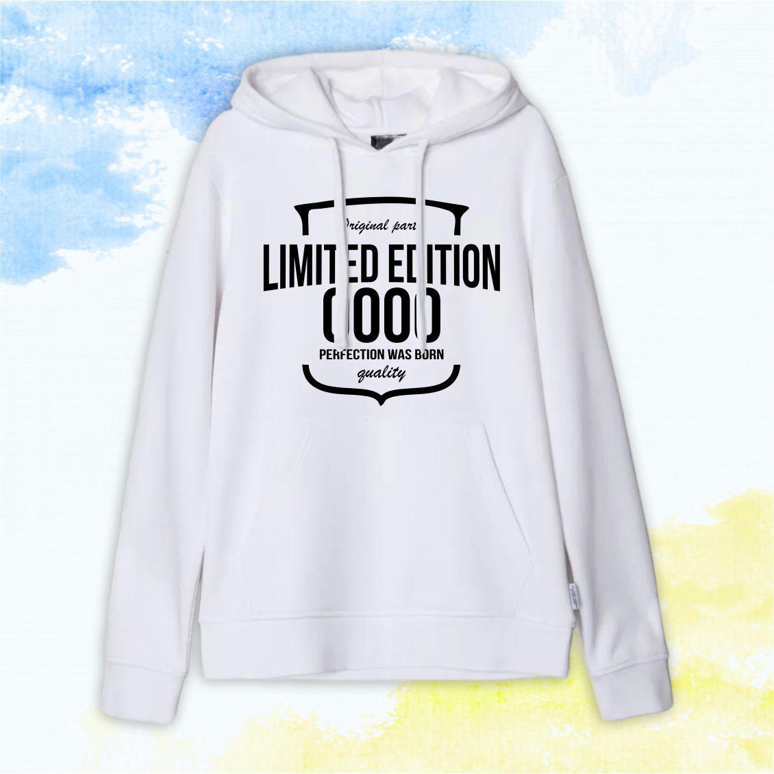 Купить Худи "Год рождения" Limited edition - Белый - XS, цена 1190 ...