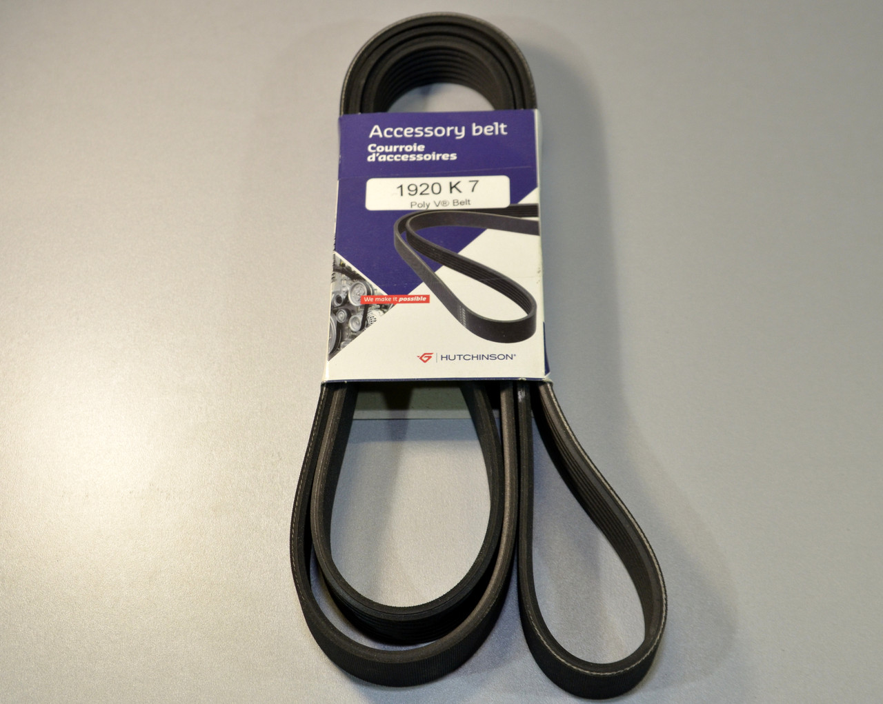 Поликлиновый (ручейковый) ремень на Renault Master II 05->2010 3.0dCi ...