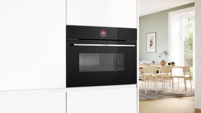 Купить Bosch Духовой шкаф электрический компактный, 45л, A, дисплей ...
